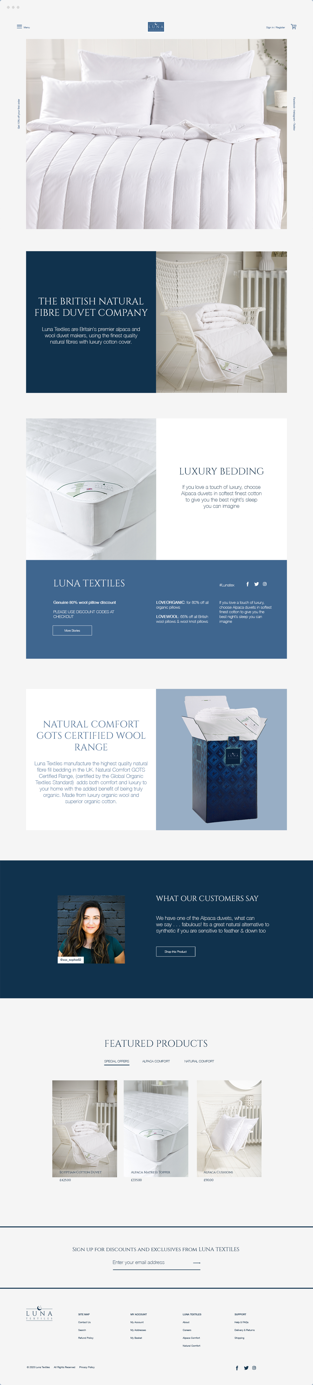 Luna Textiles | LIMITLESS