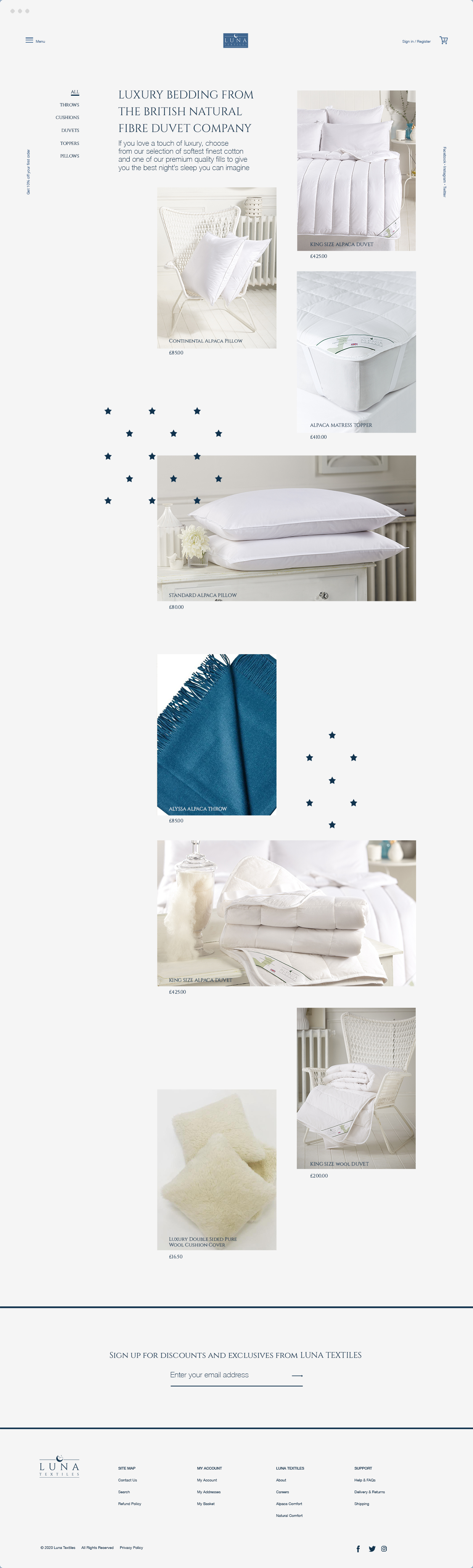 Luna Textiles | LIMITLESS